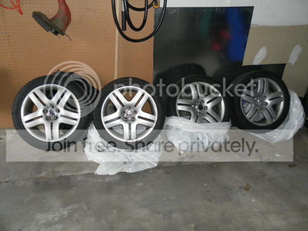 FS: 17" Longbeach Rims with nearly new Dunlop Sport Snow Tires $700 ...